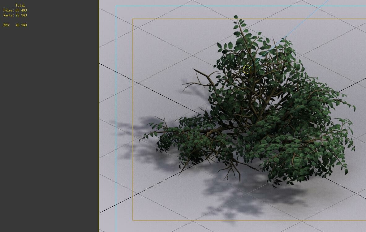 ArtStation - Game Model - Forest - Shrub 15 | Game Assets