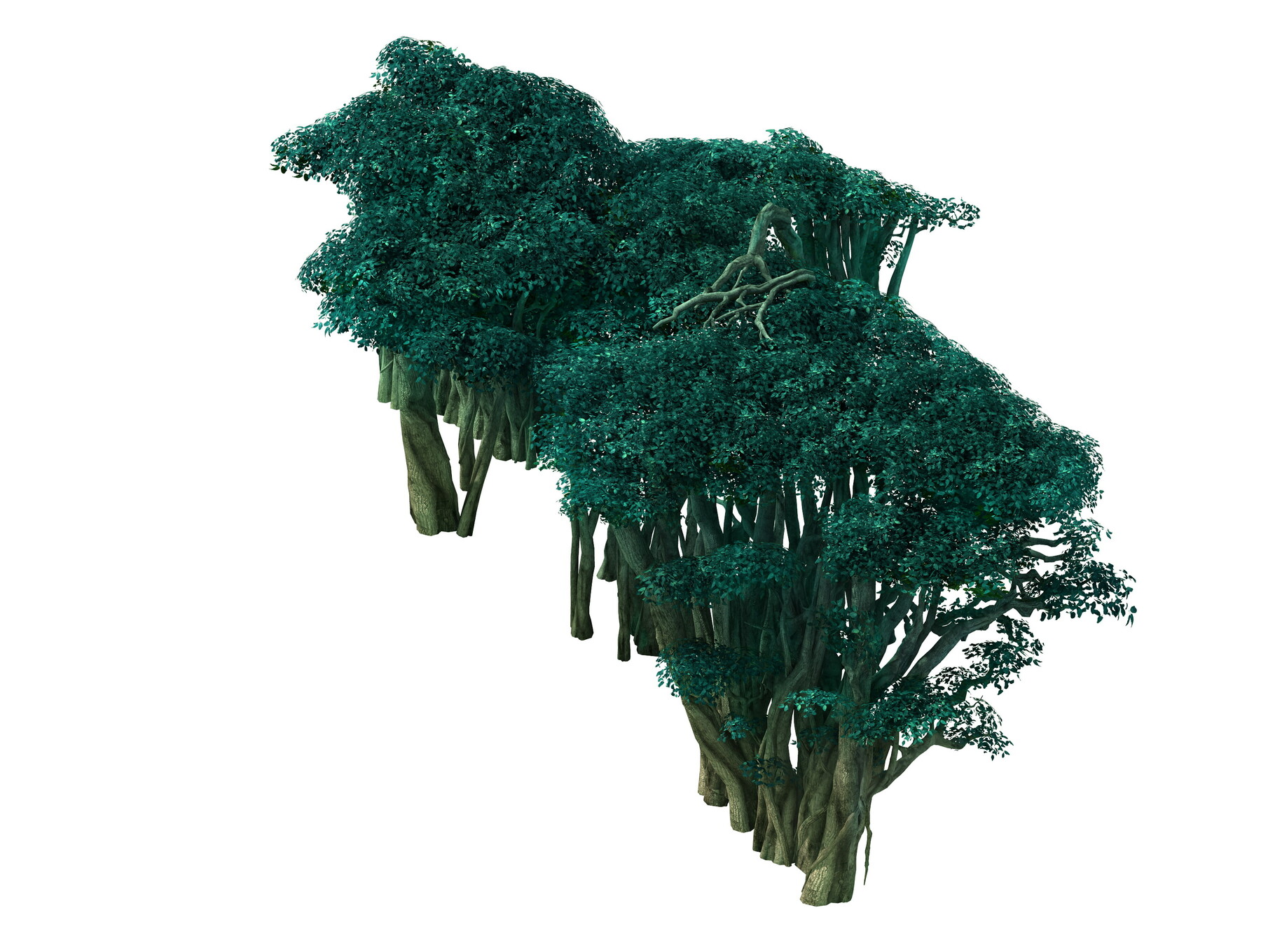 ArtStation - Game Model - Forest - Tree 03 | Game Assets