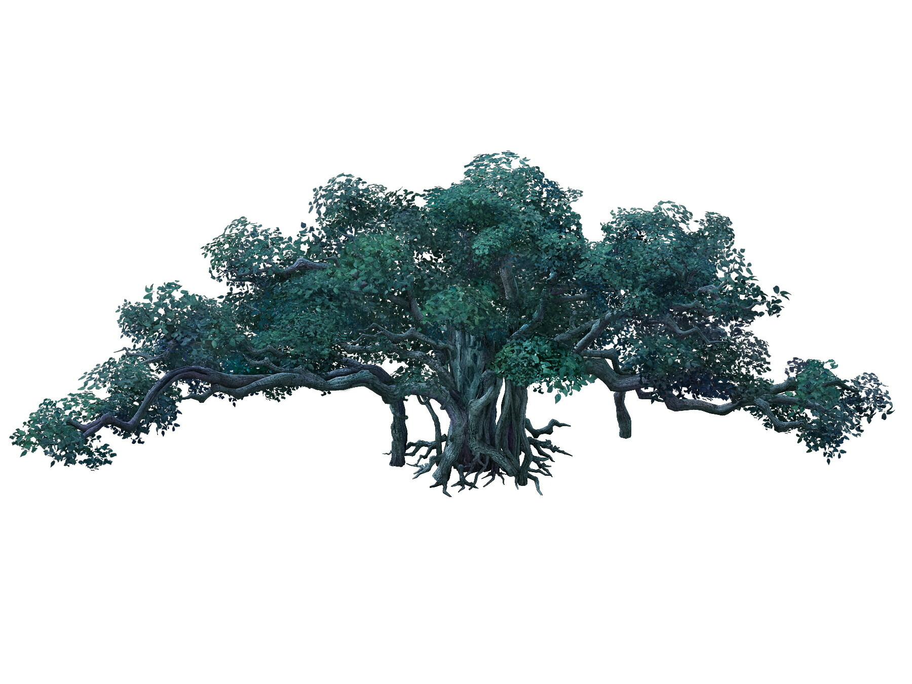 ArtStation - Game Model - Forest - Tree 11 | Game Assets