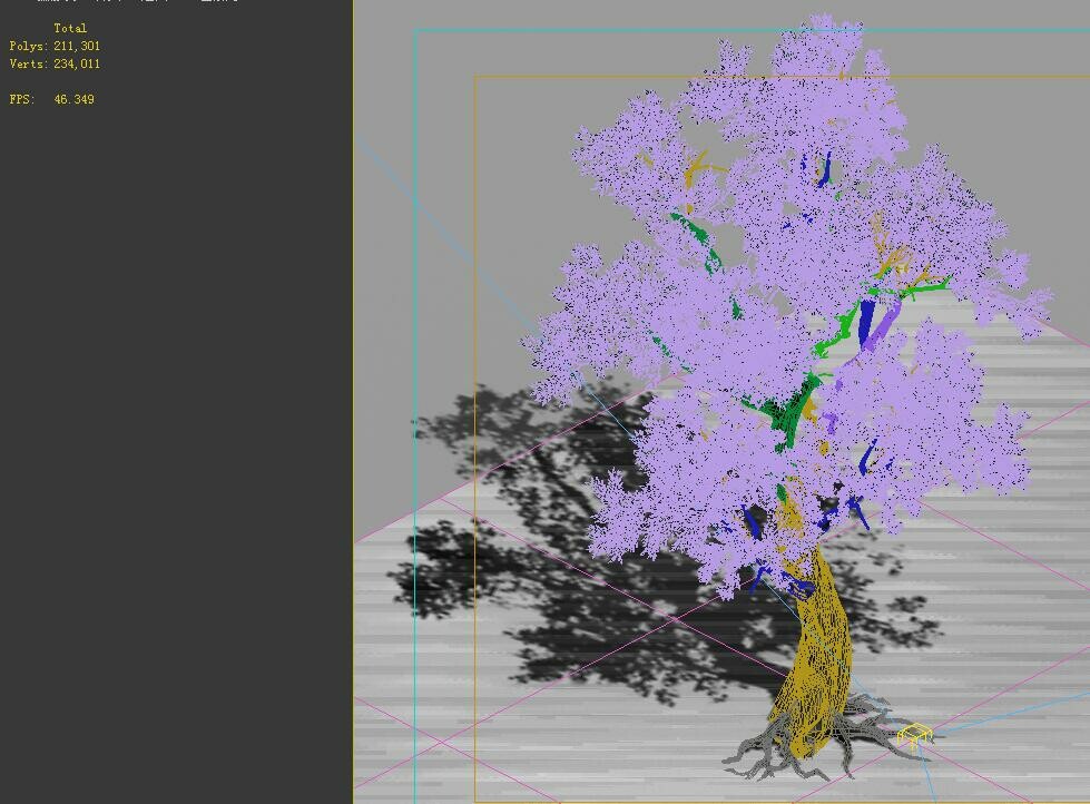 ArtStation - Game Model - Forest - Tree 01 | Game Assets
