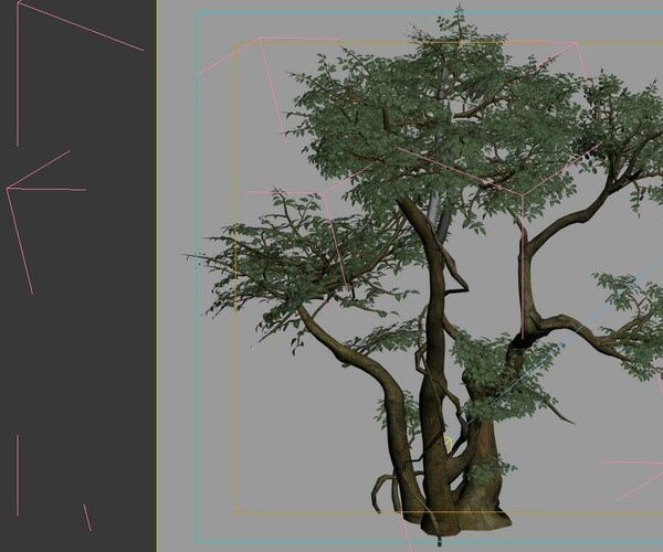 ArtStation - Game Models - Forest - Trees 07 | Game Assets