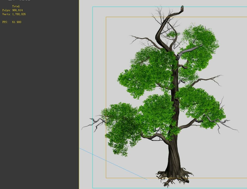 ArtStation - Game Model - Forest - Tree 11 | Game Assets