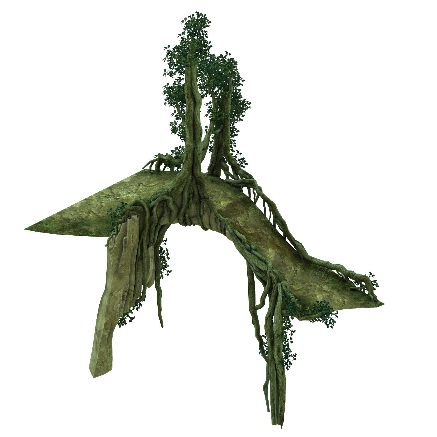 ArtStation - Game Model - Forest - Tree Bridge 01 | Game Assets
