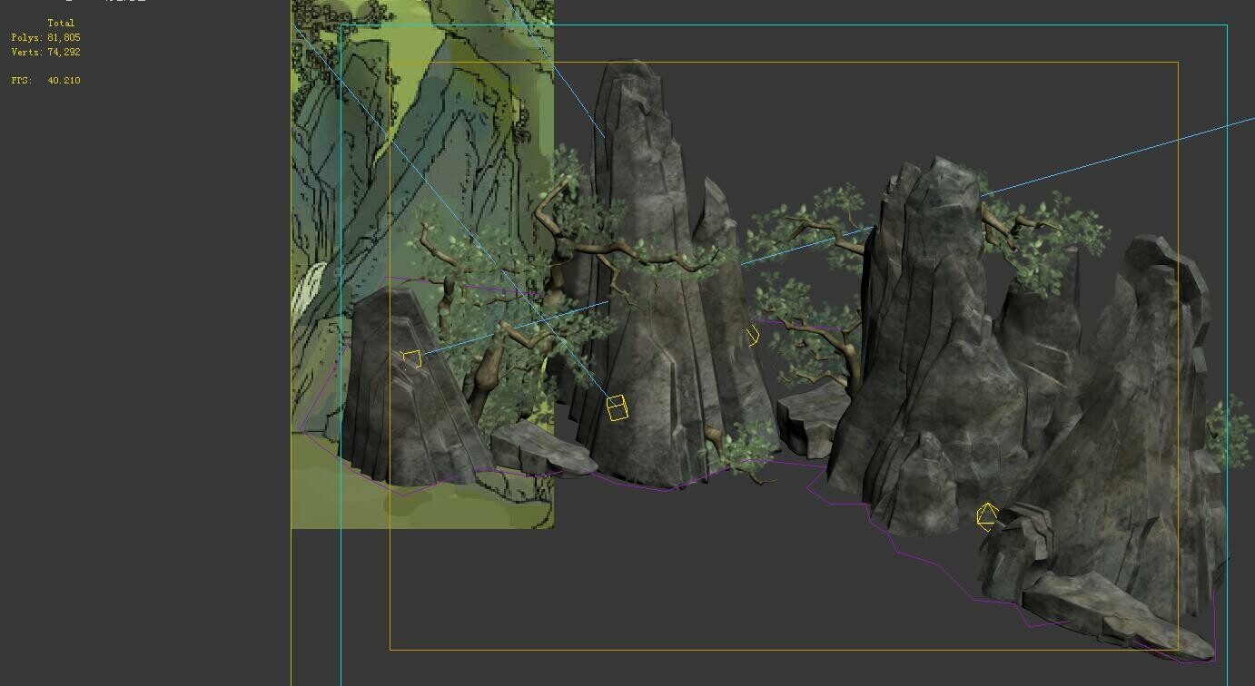 ArtStation - Game Model - Forest Model - Forest - Tree - Stone | Game ...