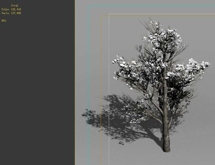 ArtStation - Game Models - Desert - Trees 04 | Game Assets