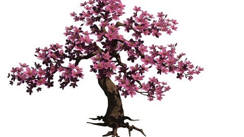 ArtStation - Peach tree 61 | Game Assets