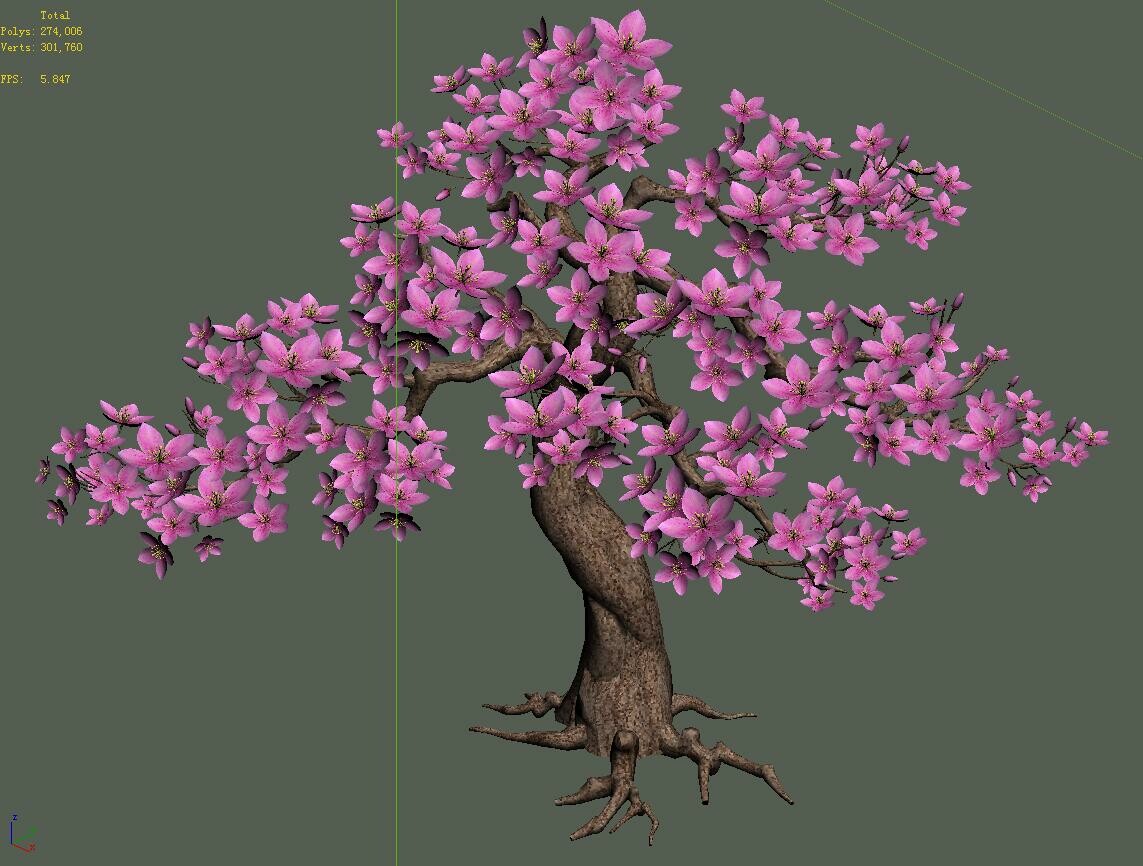 ArtStation - Peach tree 61 | Game Assets