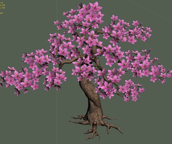 ArtStation - Peach tree 61 | Game Assets