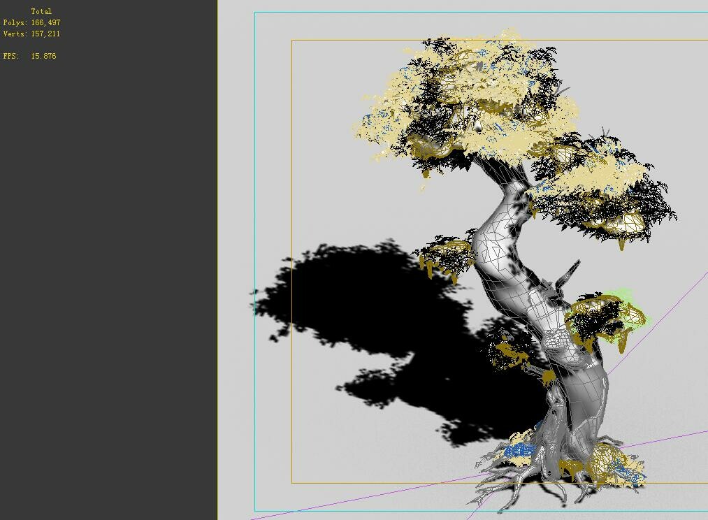 ArtStation - Game Models - Snow - Trees 02 | Game Assets