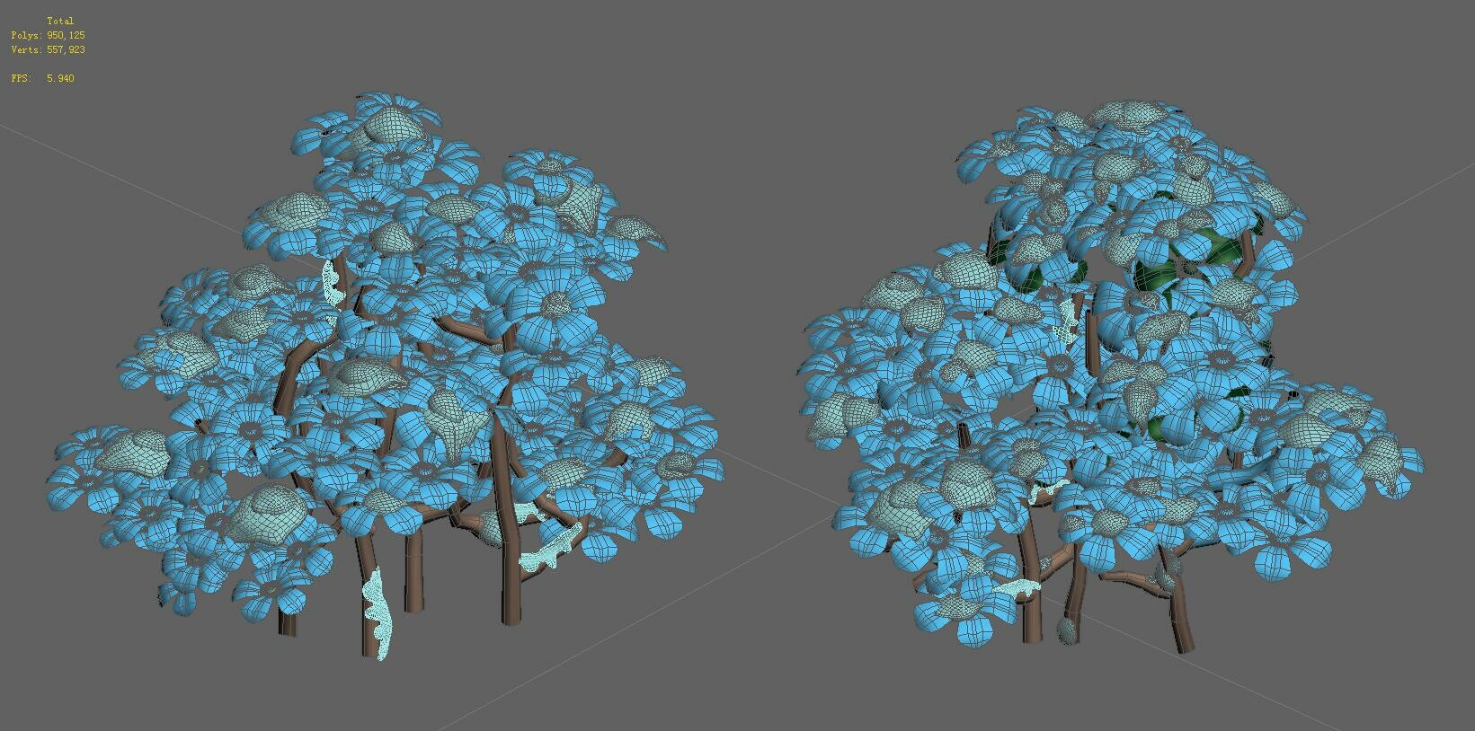 ArtStation - Snow plant - flowers 63 | Game Assets