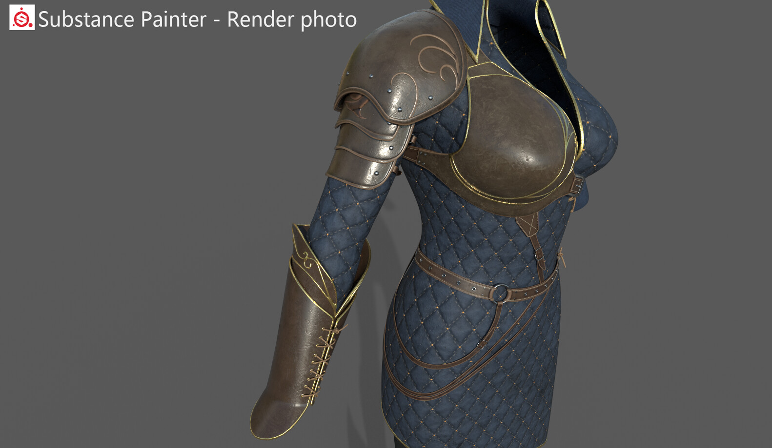 ArtStation - Ancient Woman warrior armor costume | Resources