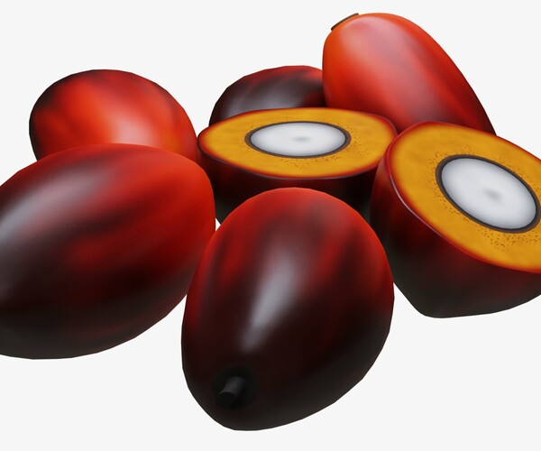 ArtStation - 3D Oil Palm Fruits | Resources