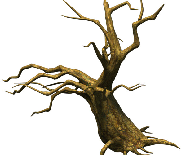 ArtStation - Fairy town - dead tree 2 | Game Assets