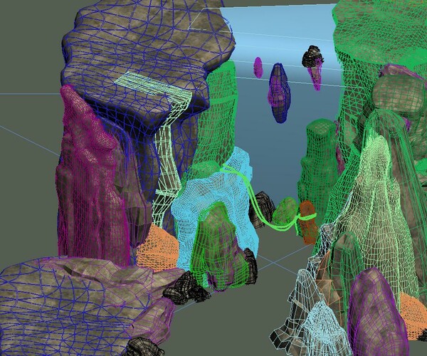 ArtStation - Game Models - field - Waterfall 02 | Game Assets