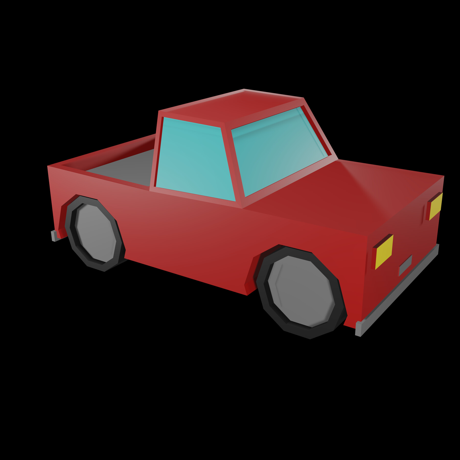 ArtStation - low-poly simple car game ready | Game Assets