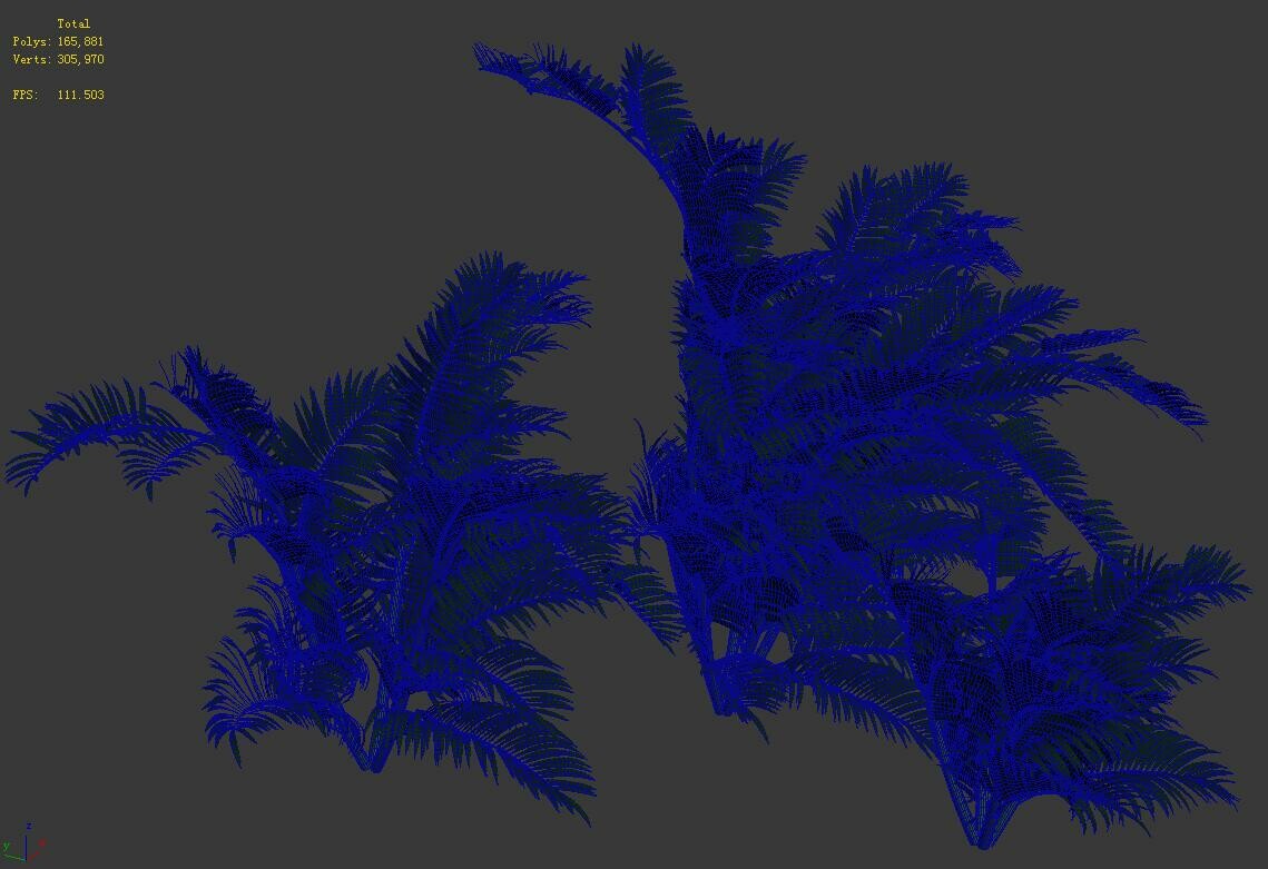 ArtStation - Plant - tropical tree | Game Assets