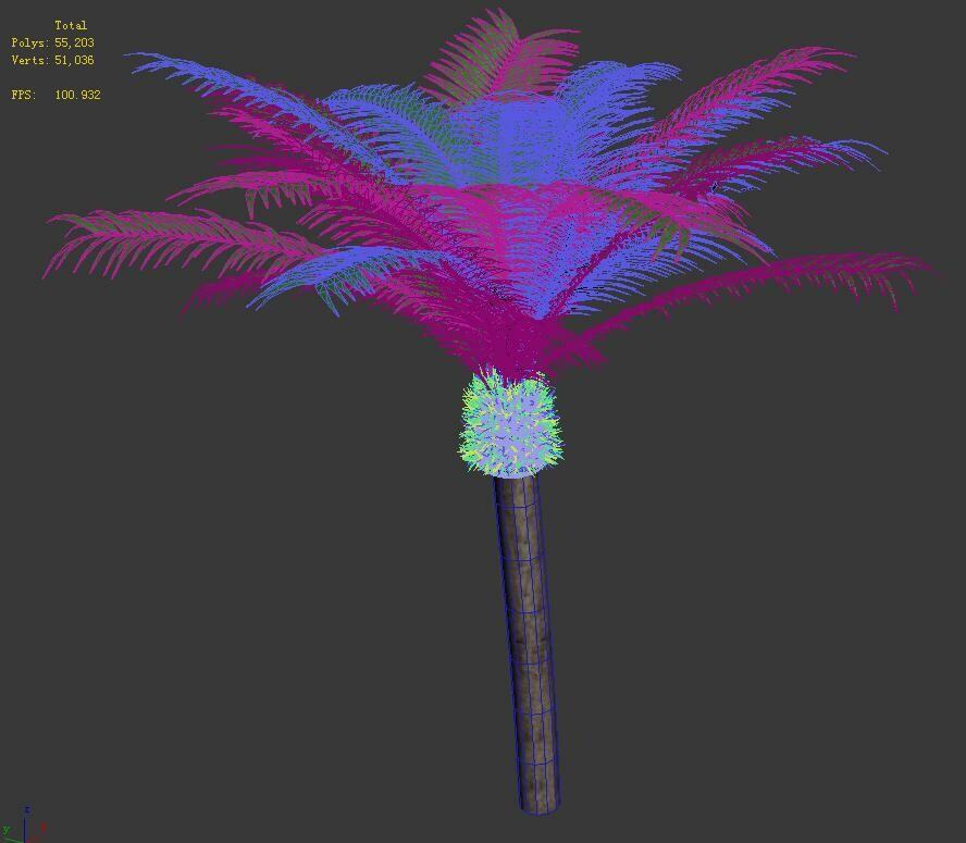 ArtStation - Plant - Coconut Tree 32 | Game Assets