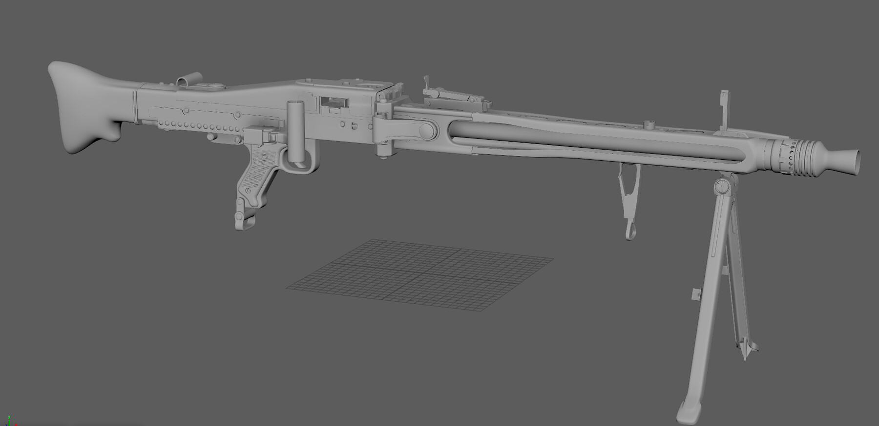 ArtStation - MG42_GUN | Game Assets