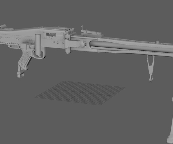 ArtStation - MG42_GUN | Game Assets