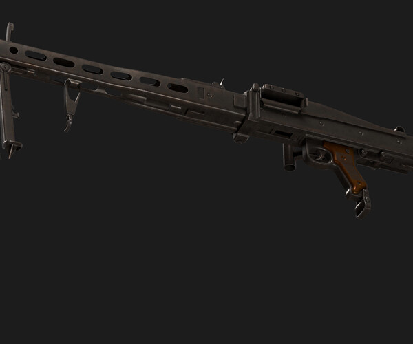 ArtStation - MG42_GUN | Game Assets