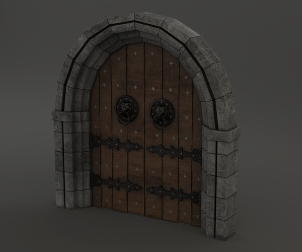 ArtStation - Medieval Door Ultimate Pack Vol.1 | Resources