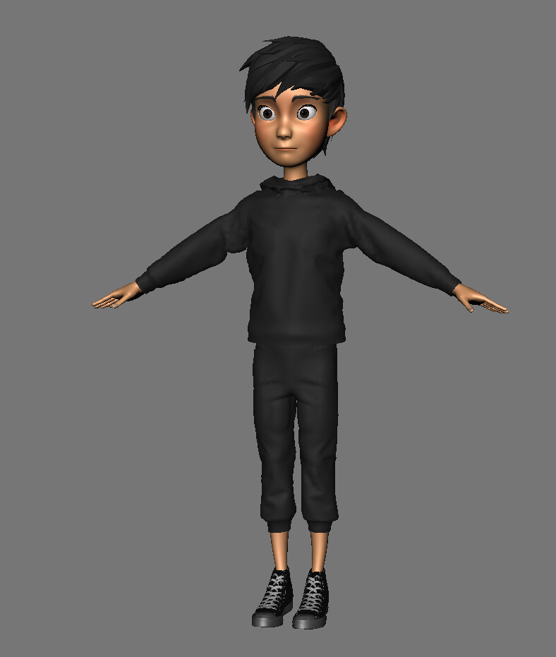 ArtStation - Big Hero 6 The Series 3D model Hiro | Resources