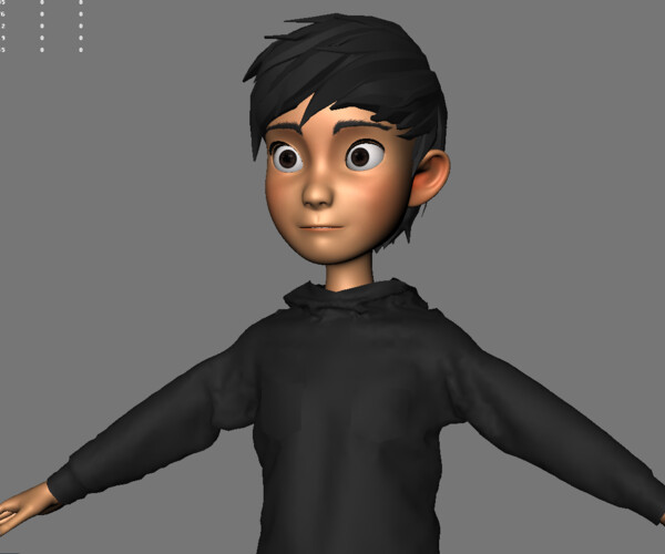 ArtStation - Big Hero 6 The Series 3D model Hiro | Resources