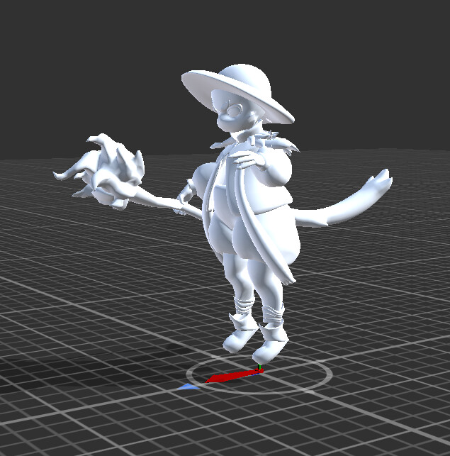 ArtStation - Mage with Rig and Animation | Game Assets