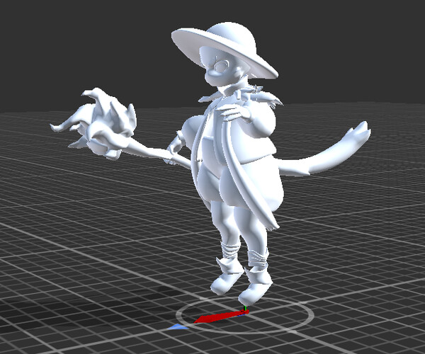 ArtStation - Mage with Rig and Animation | Game Assets