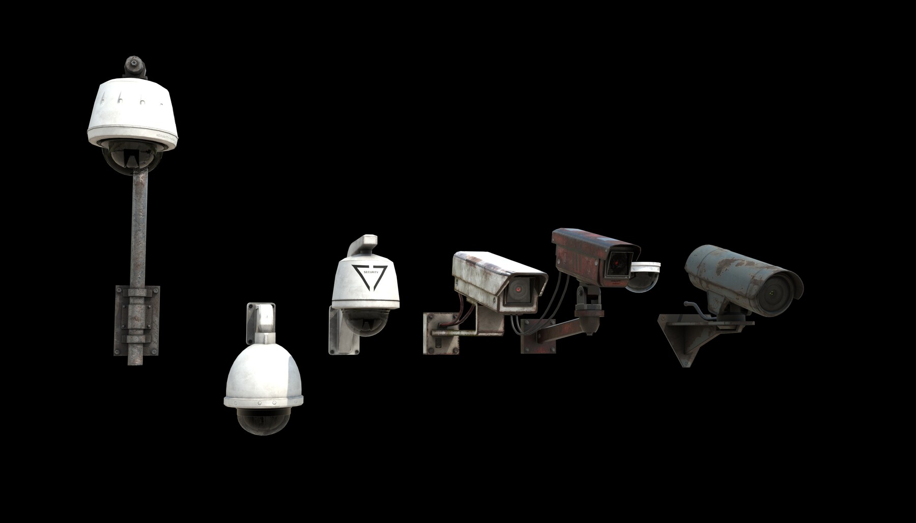 ArtStation - Security Cams | Game Assets