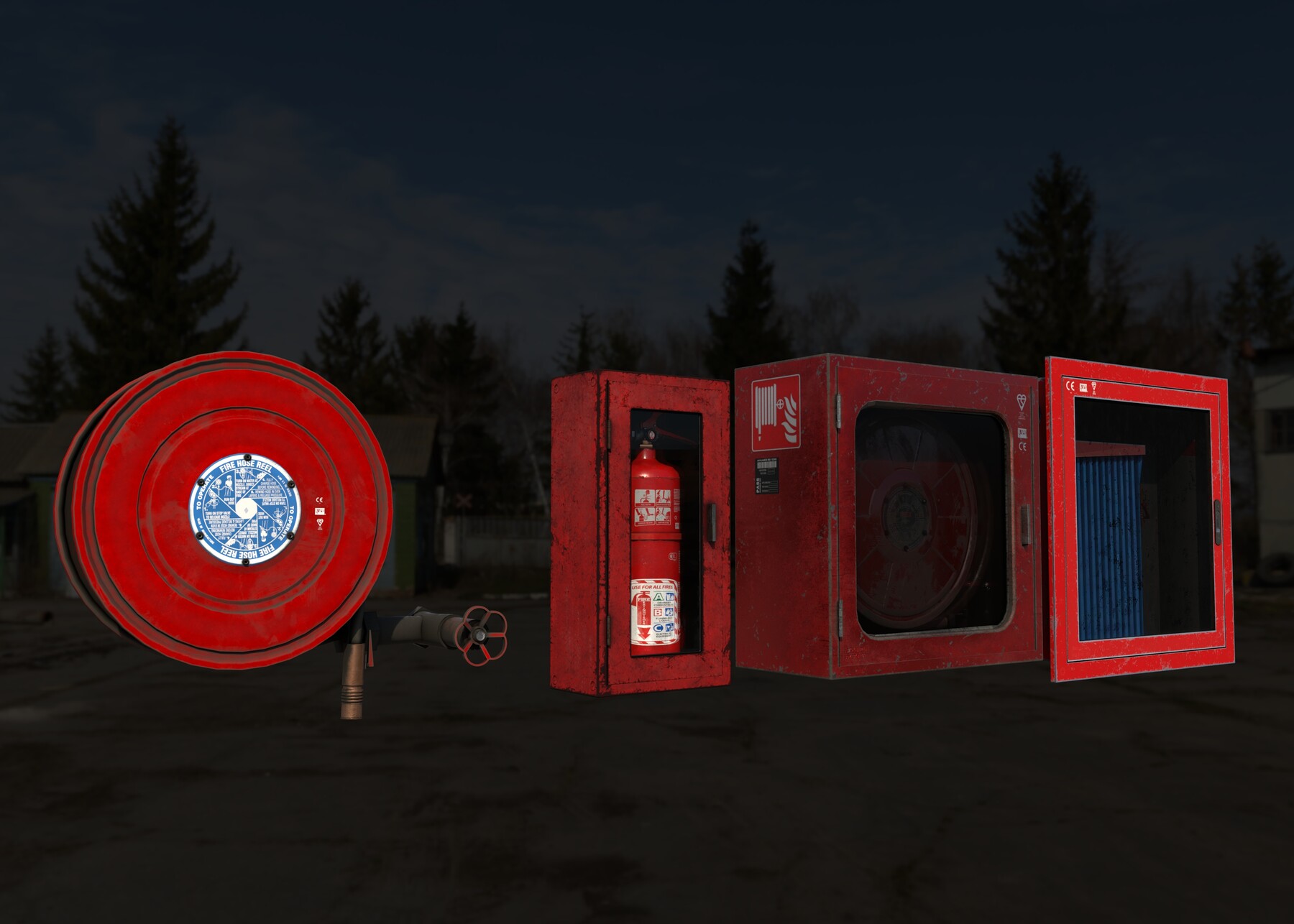 ArtStation - Fireboxes | Game Assets