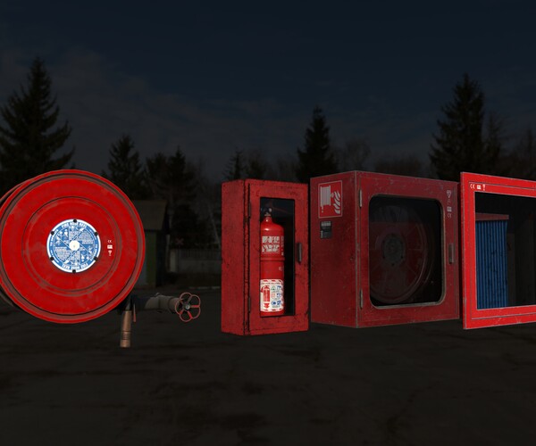 ArtStation - Fireboxes | Game Assets