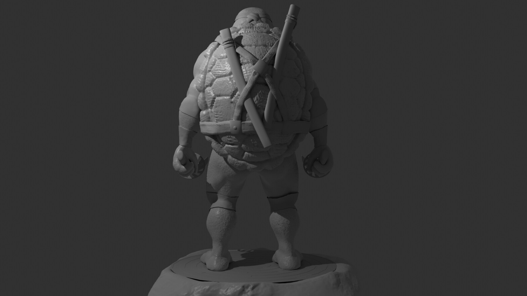 ArtStation - Teenage Mutant Ninja Turtles Blender Sculpting 3D model ...
