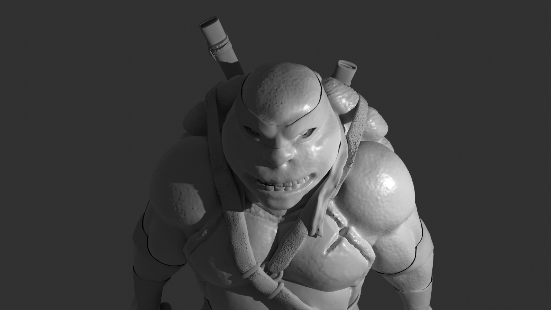 ArtStation - Teenage Mutant Ninja Turtles Blender Sculpting 3D model ...