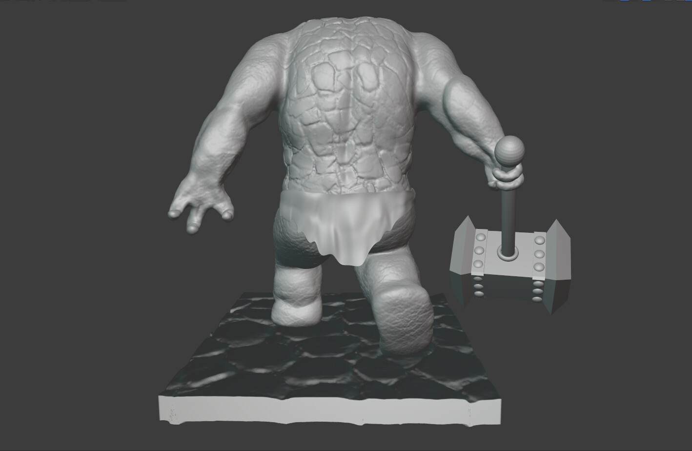 ArtStation - Troll 3D model | Resources