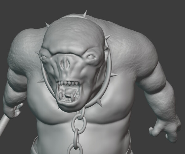ArtStation - Troll 3D model | Resources
