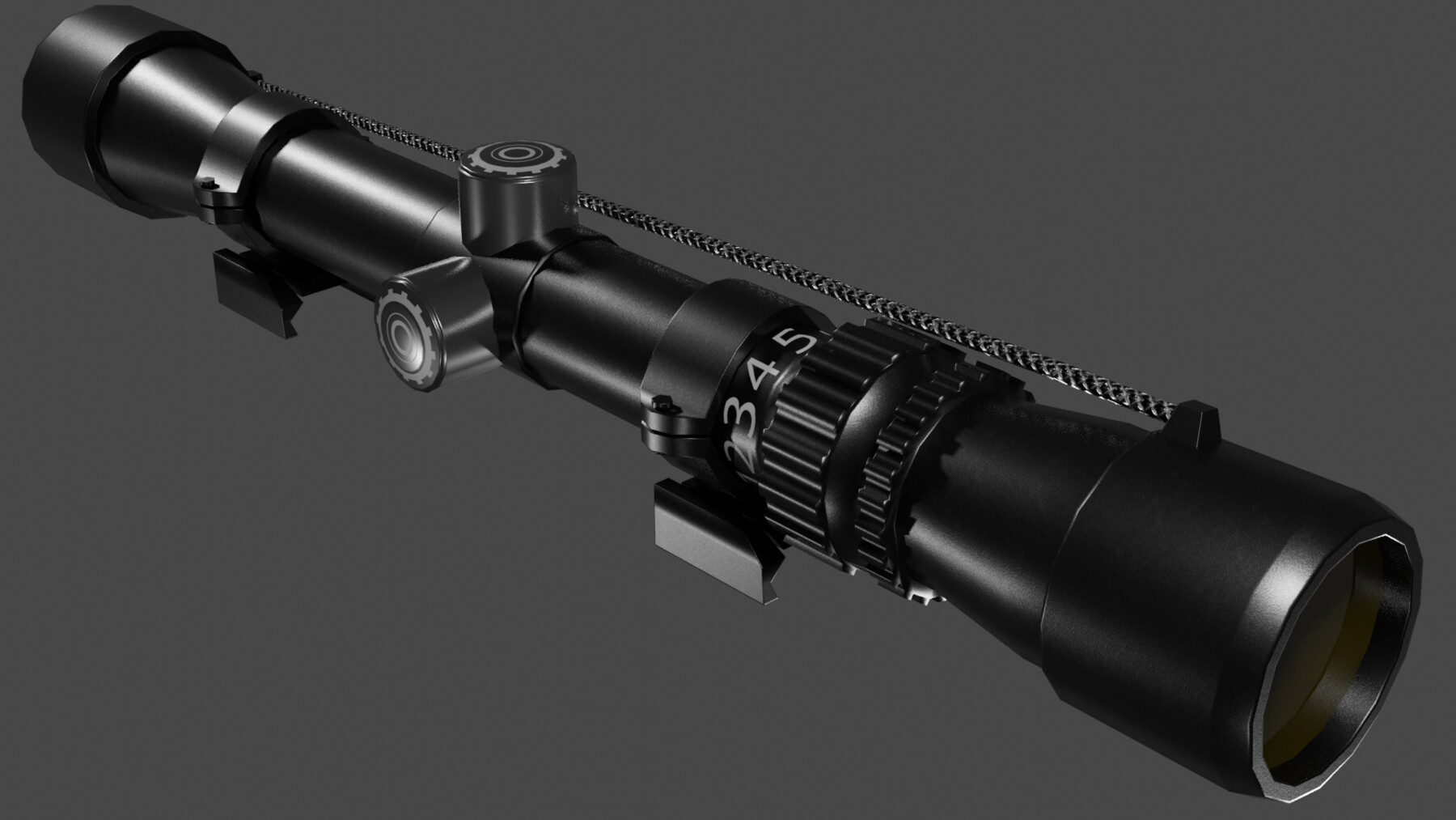ArtStation - 8x Scope 3D Model | Game Assets