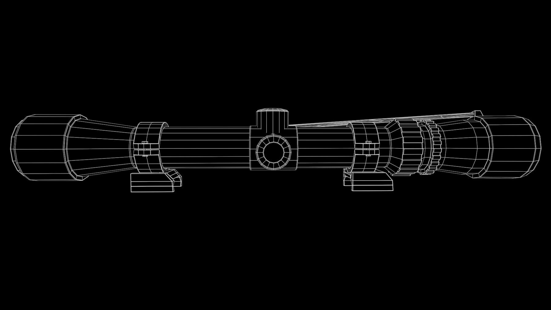 ArtStation - 8x Scope 3D Model | Game Assets