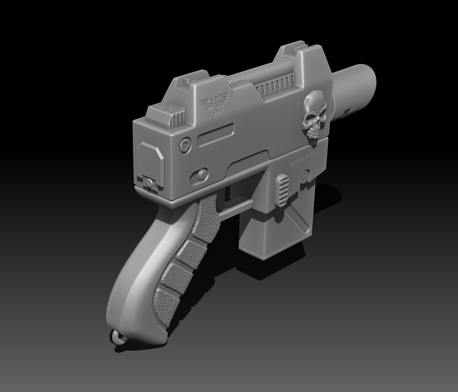 ArtStation - Cosplay 40k Laspistol for 3D printing | Resources