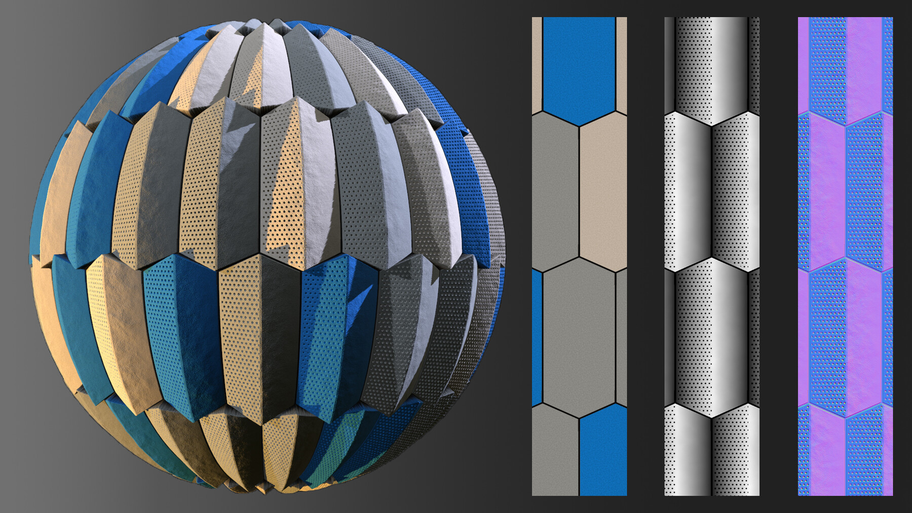 ArtStation - Collection material tiles vol 1 | Game Assets