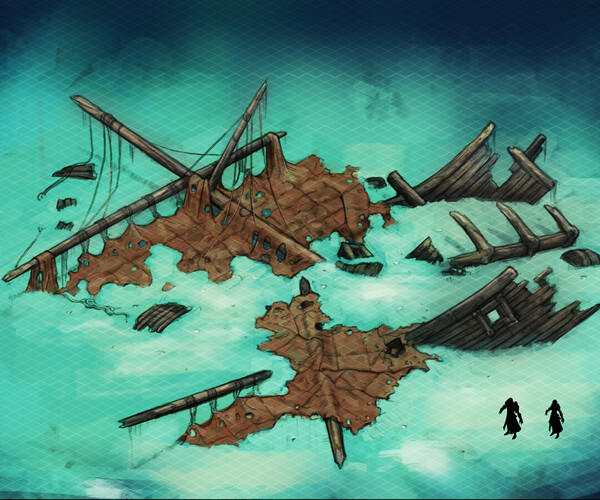 ArtStation - Shipwreck - Shipbreaker 01 | Game Assets