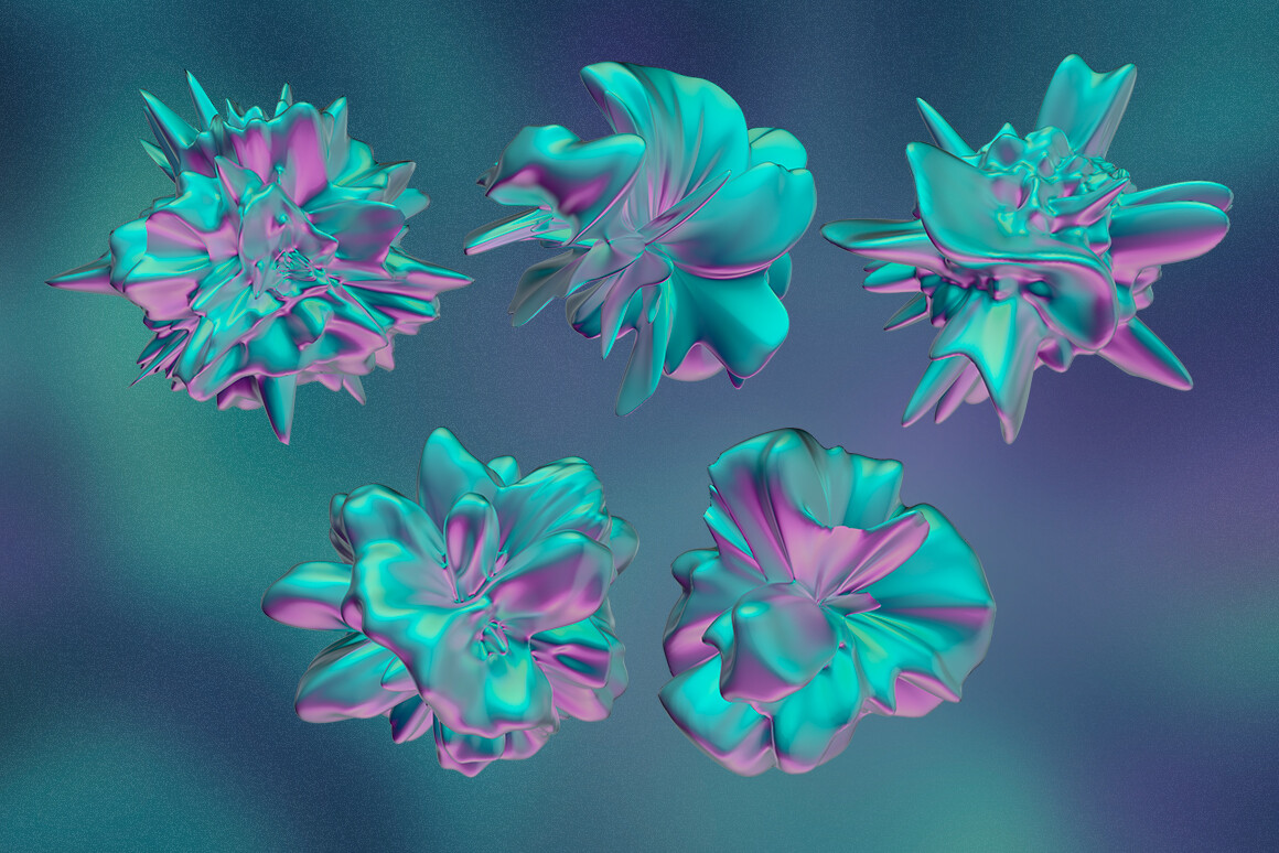 ArtStation - 3D Gradients - 10 abstract renders | Artworks