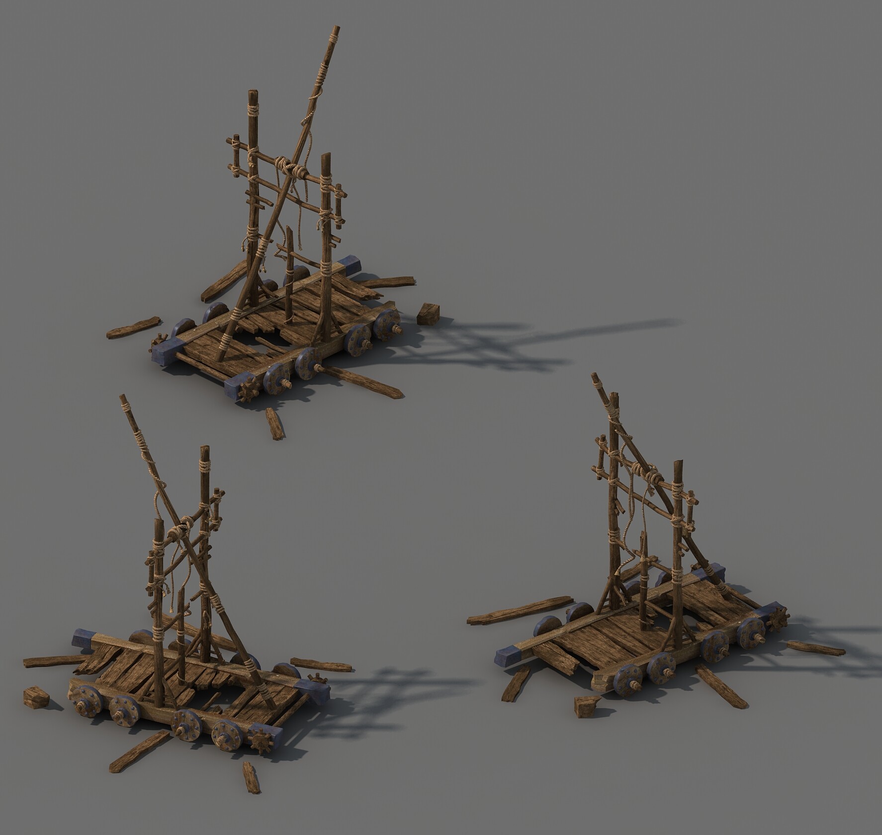 ArtStation - Barracks - Chariots | Game Assets