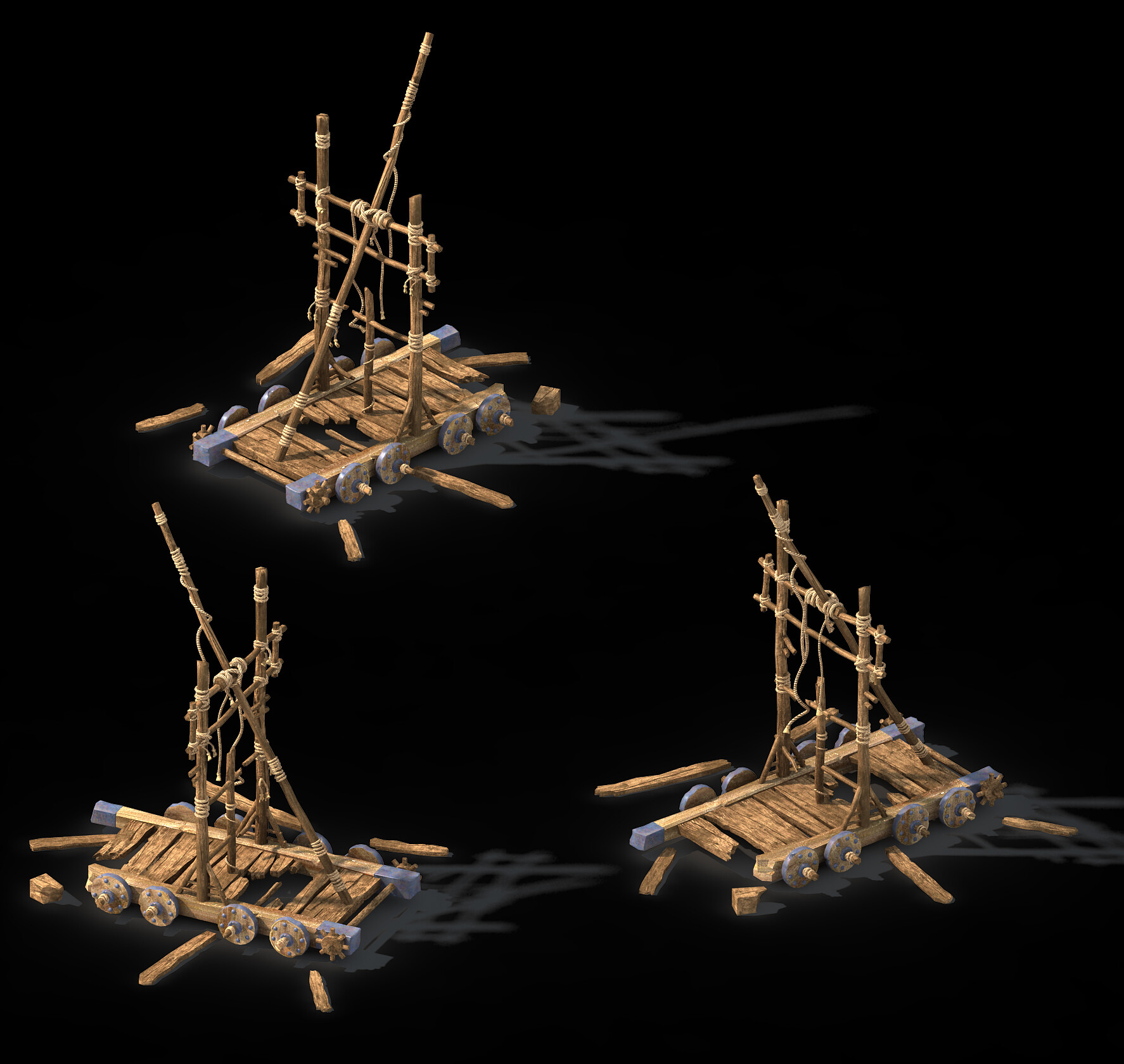 ArtStation - Barracks - Chariots | Game Assets
