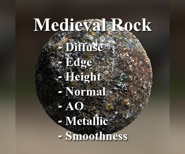 ArtStation - Medieval Rock | Game Assets