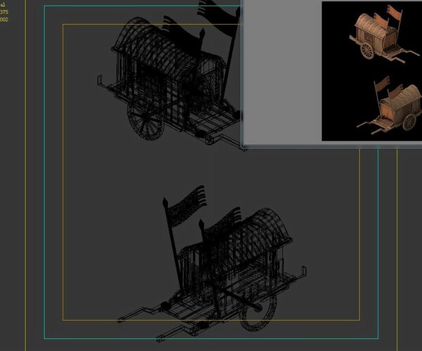 ArtStation - War - carriage 2701 | Game Assets