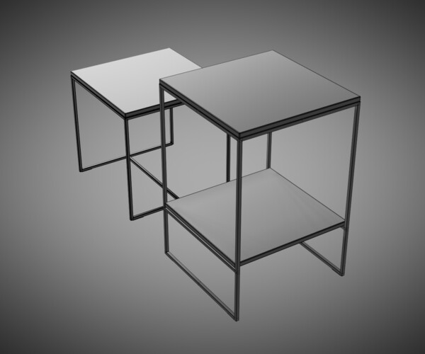 ArtStation - Liam Side Table by Minotti | Resources