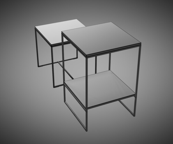 ArtStation - Liam Side Table by Minotti | Resources