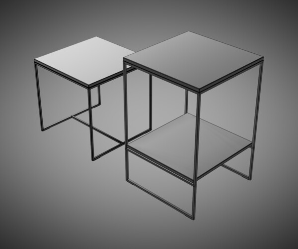 ArtStation - Liam Side Table by Minotti | Resources