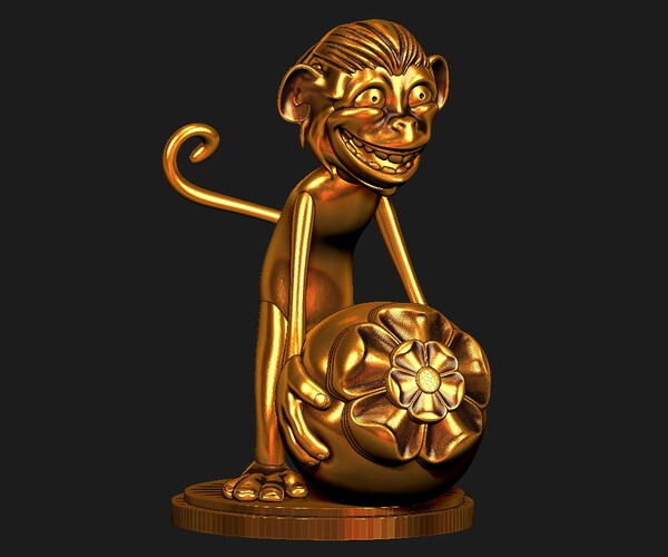 ArtStation - MATCAPS PACK 100 ZBRUSH + MONKEY MODEL WITH UV MAP | Resources